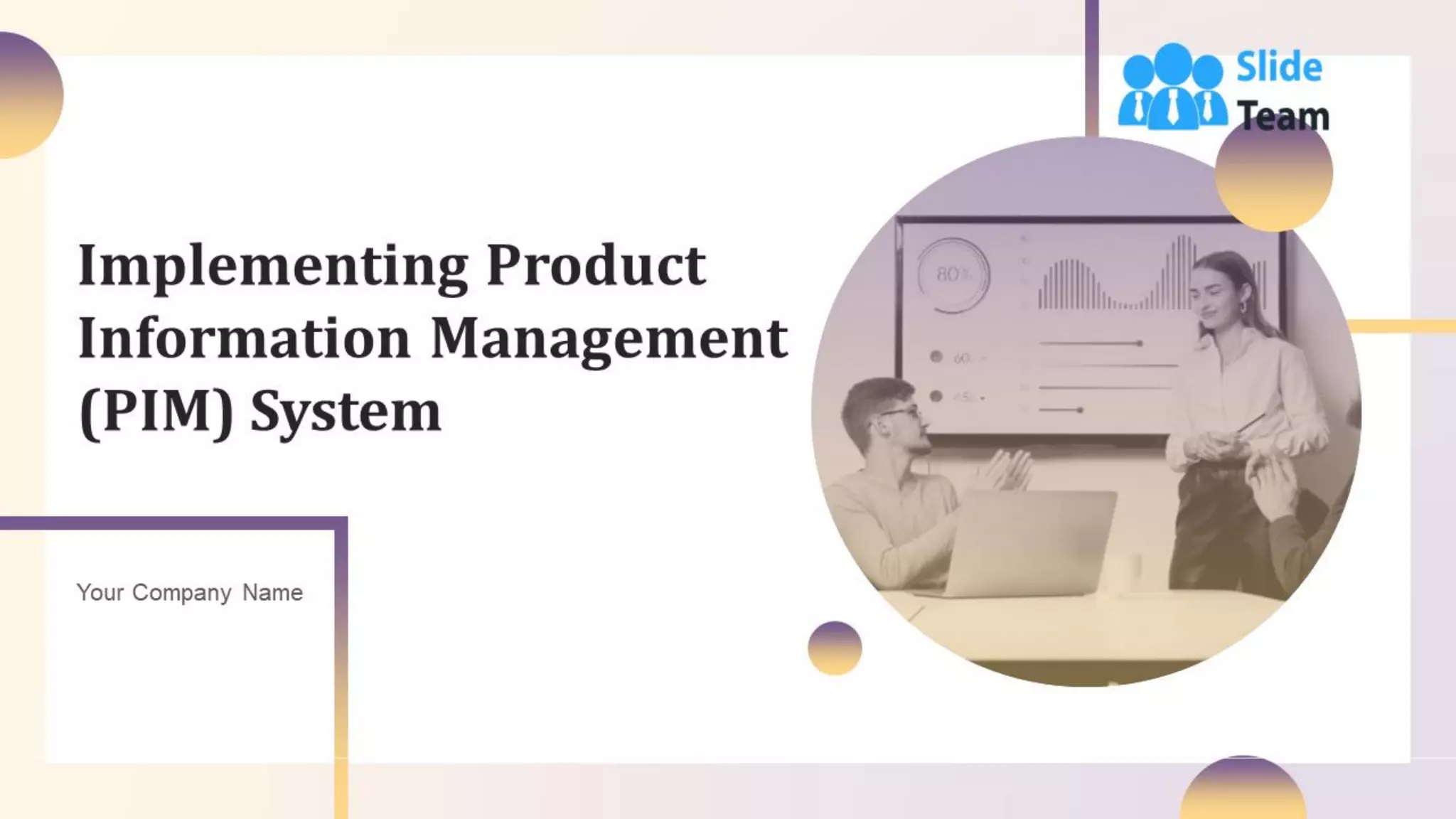 Implementing Product Information Management PIM System Powerpoint Presentation Slides | PDF