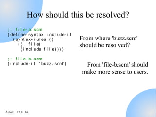 Implementing R7RS on R6RS Scheme | ODP