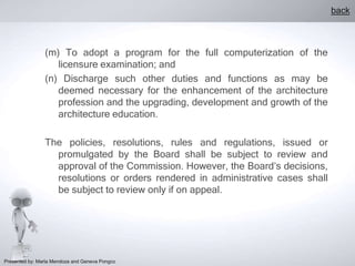 Implementing Rules and Regulations of Republic Act no. 9266 | PPTX