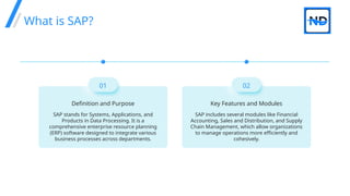 Implementing SAP: A Comprehensive Guide for Businesses | PPTX