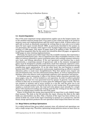 Implementing sorting in database systems | PDF