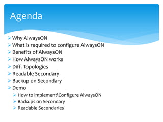 Implementing sql server always on | PDF