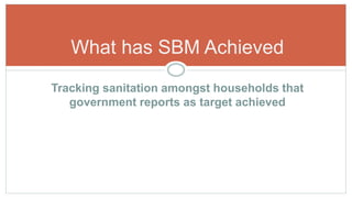 Implementing Swacch Bharat Mission (Gramin) | PDF