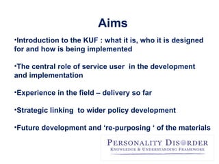 Implementing the KUF: making the virtual a reality | PPT