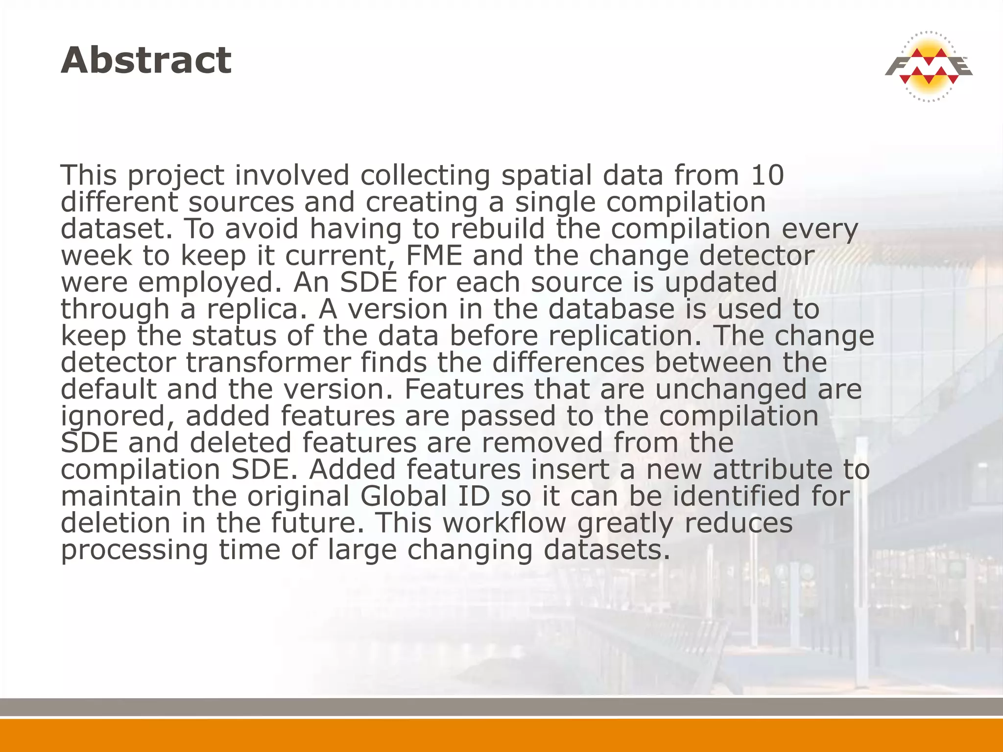 Implementing the Change Detector Transformer to Process Data in a Software Defined Environment ...