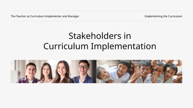 Curriculum Development-Implementing the Curriculum | PPT