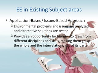 Implementing the environmental education | PPT
