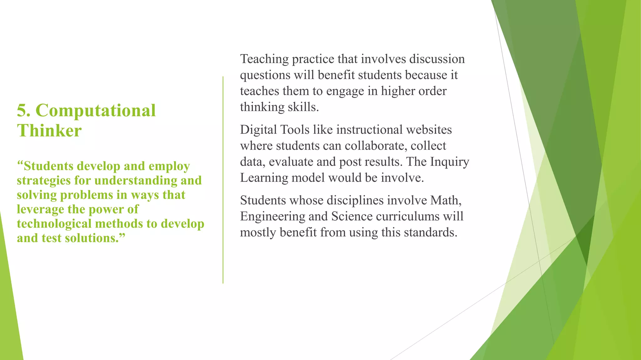Implementing the nets s and nets-t standards | PPT