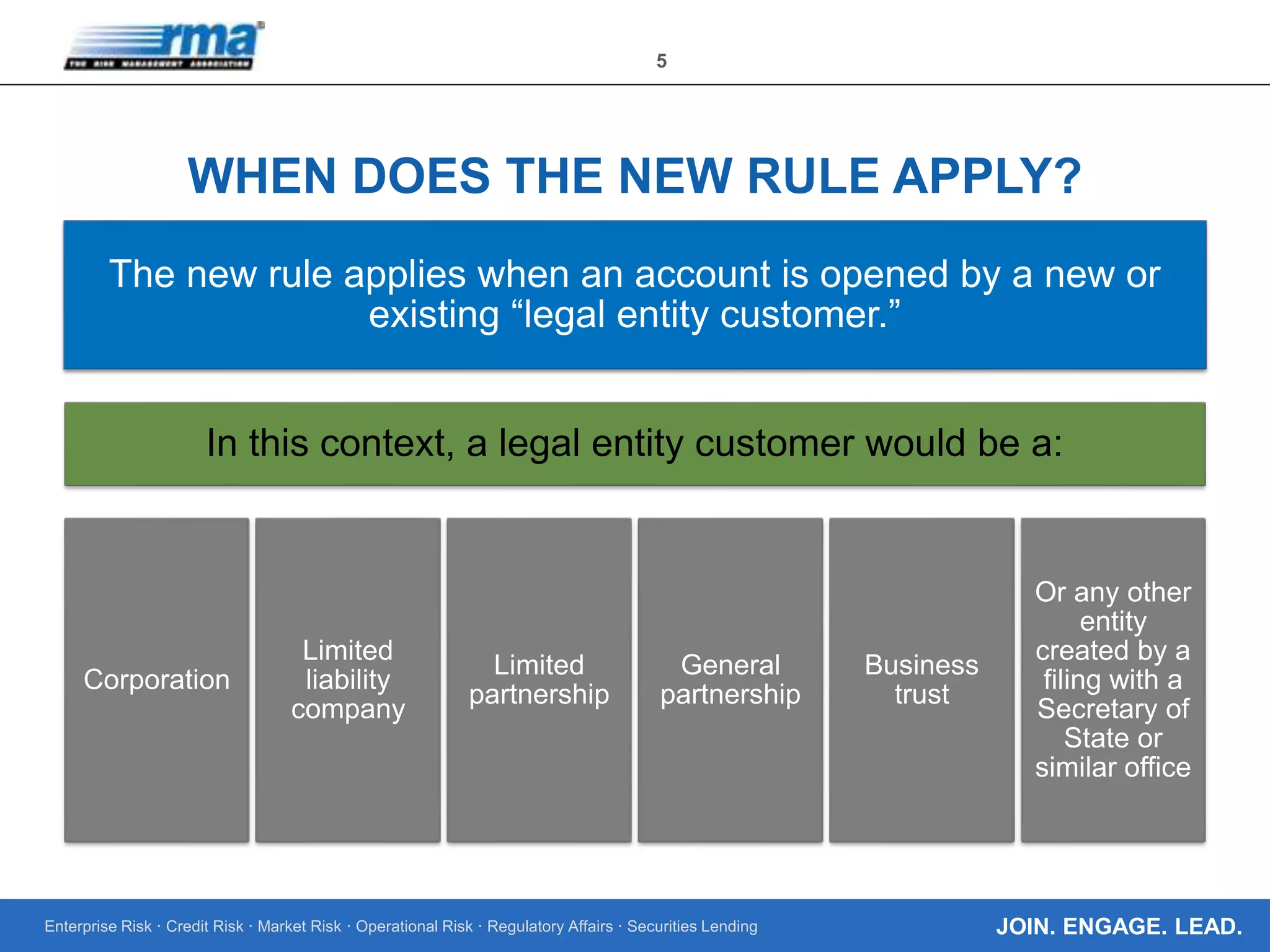 Implementing the New BSA Customer Due Diligence Rule | PPT