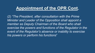 Implementing the procurement legislation | PPTX