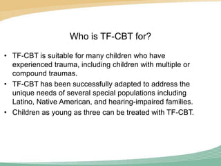 Trauma-Focused CBT (TF-CBT): How It Works, Examples,, 49% OFF