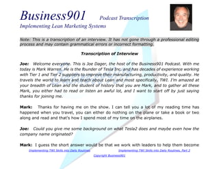 Implementing TWI into Daily Work | PPT