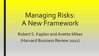 Implementing Ways to Limit Risk (Risk Mitigation) | PPTX