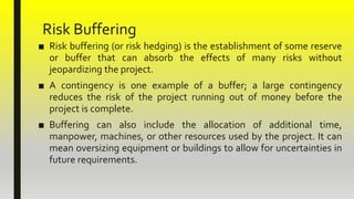 Implementing Ways to Limit Risk (Risk Mitigation) | PPTX