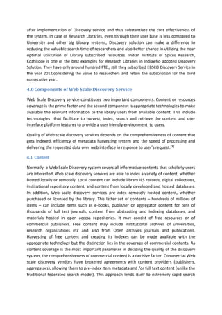 Implementing web scale discovery services: special reference to Indian ...