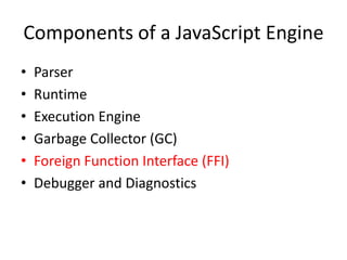 Implementing a JavaScript Engine | PPTX