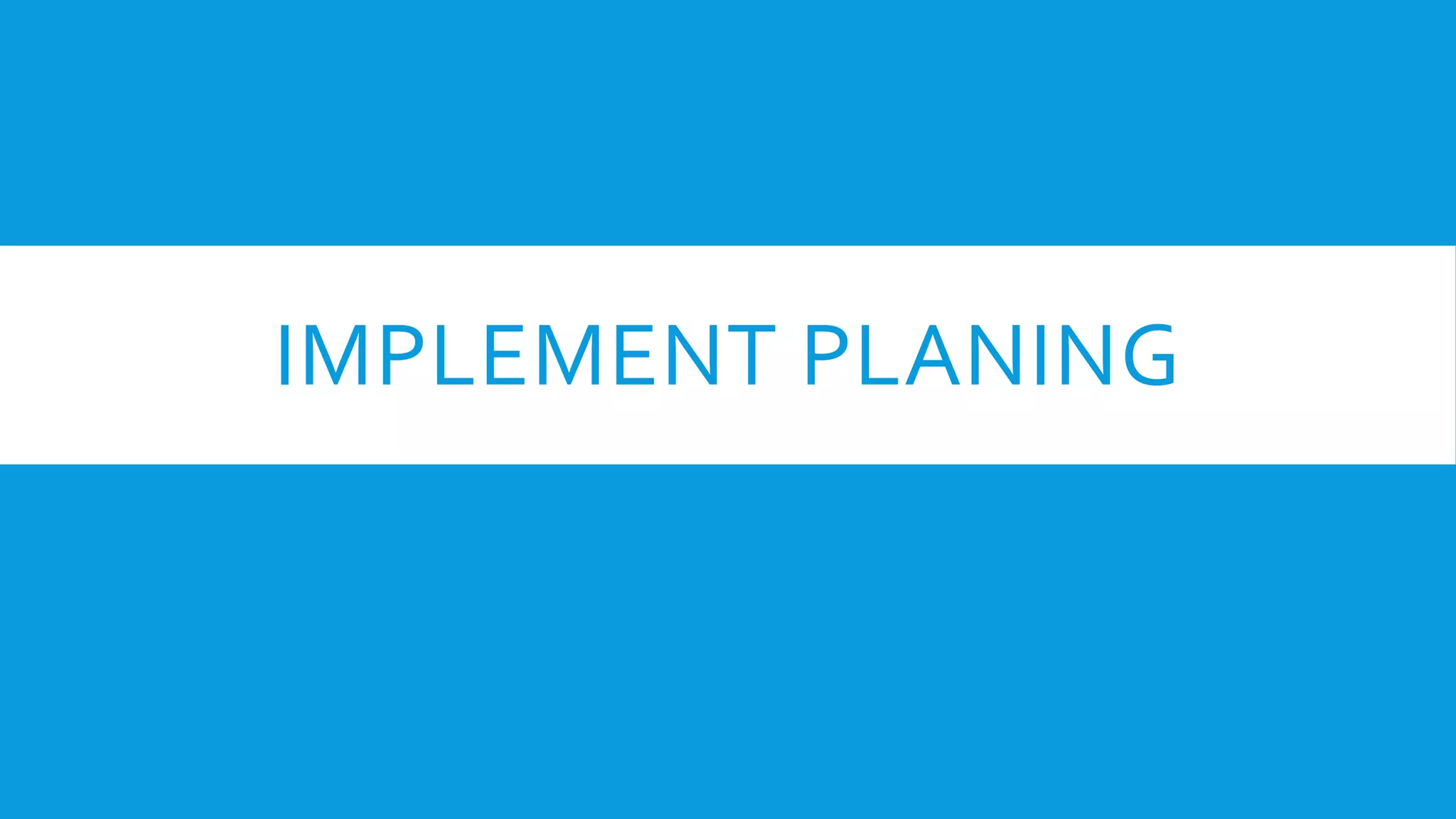Implement plan first month | PPTX | Email | Internet