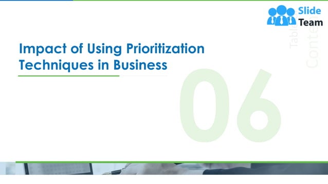 Implement Prioritization Techniques To Manage Teams Workload Complete Deck | PDF