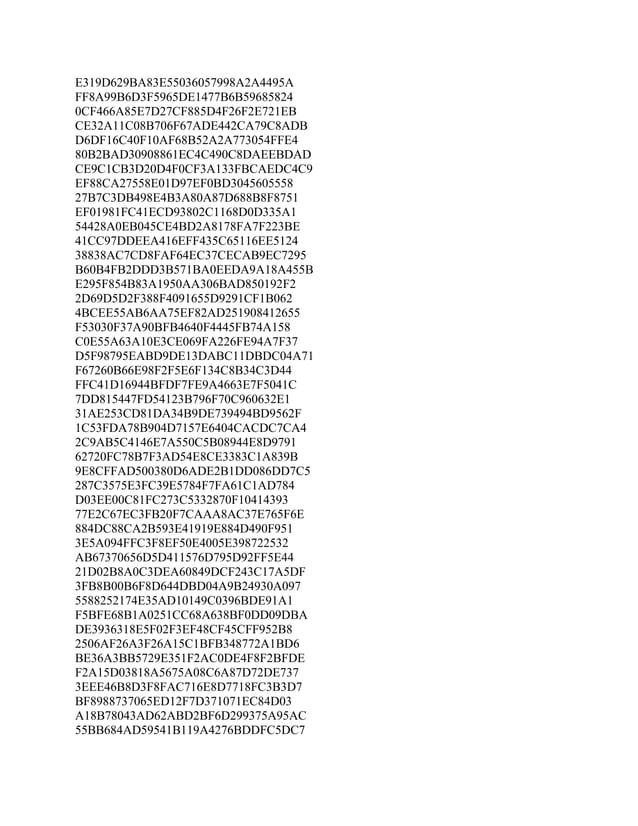 Implement the DES system in C++- Java- perl- etc- and then decrypt the.docx