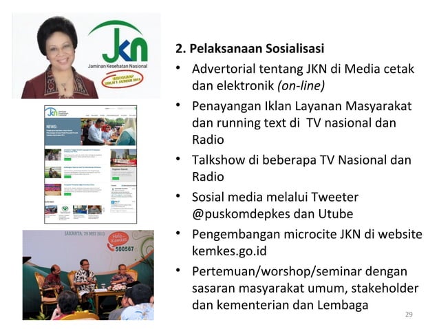 IMPLEMENTASI JAMINAN KESEHATAN NASIONAL (JKN) | PPT