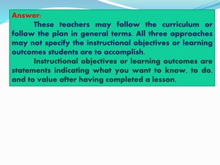 Implementing curriculum in the classroom | PPT