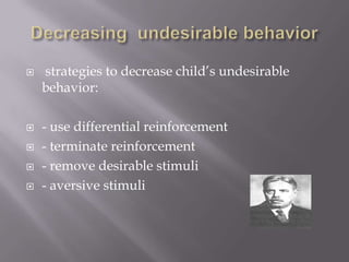 Implication of behaviorism learning theory | PPTX