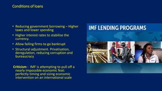 implication of IMF reorms global analysis | PPTX | Currencies | Economy