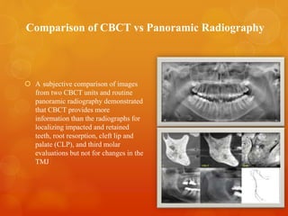 Implications of cbct in orthodontics | PPTX