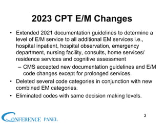 Compliance and Implementation Strategies for CMS Physician Final Rule 2023 | PPT
