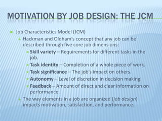 Implications of motivation theories | PPTX