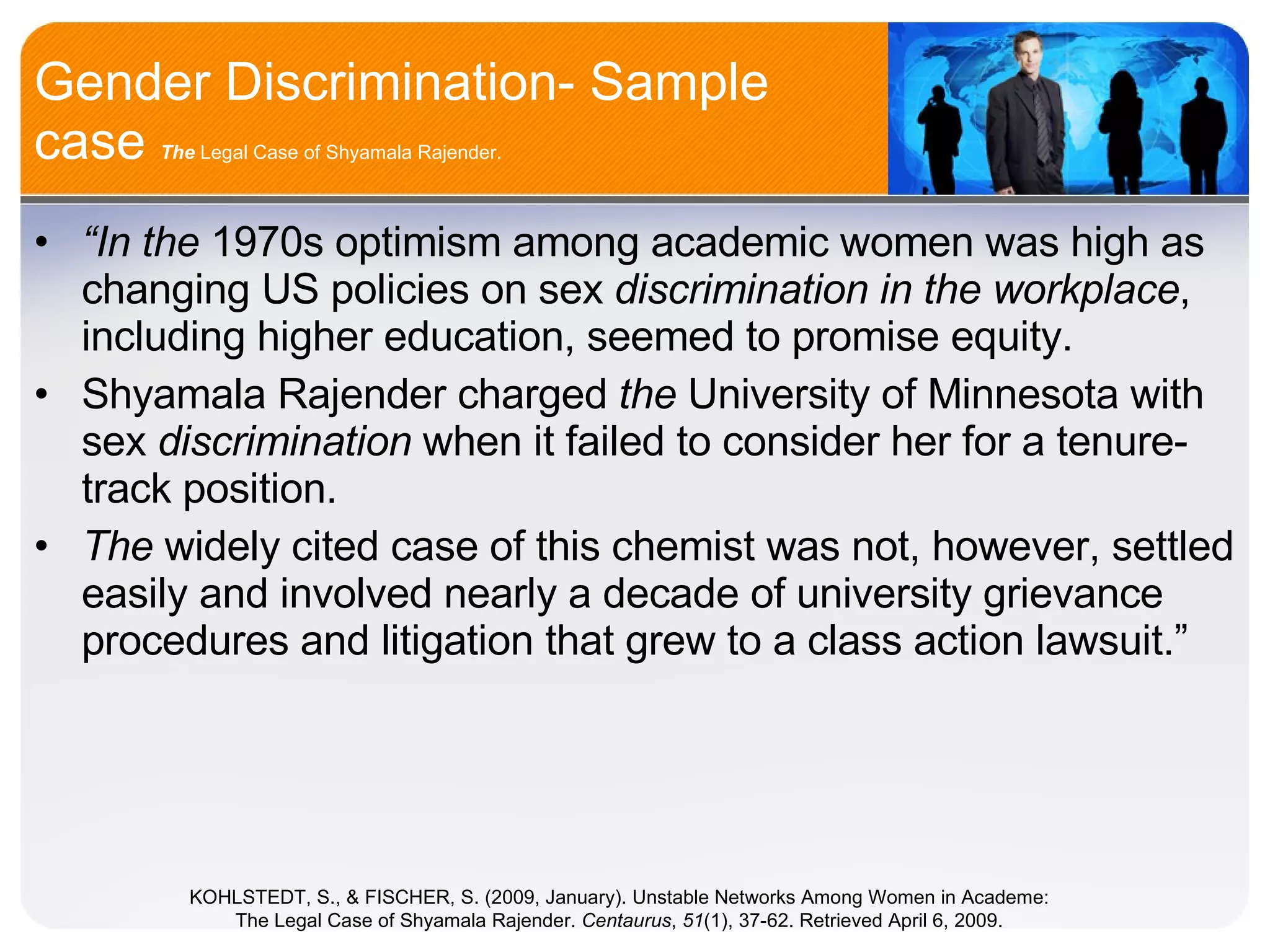 Implications Of Title Vii Of The Civil Rights Act Of 1964 By A. Walker ...
