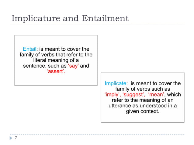 Implicature | PPTX