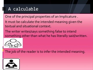 Implicature | PPTX