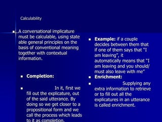 Implicatures | PPT