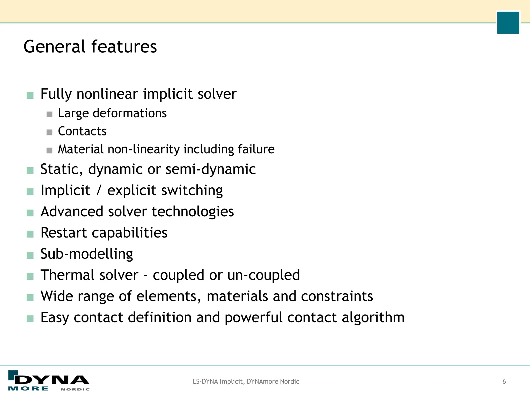Overview, how to set up implicit analysis and improve convergence | PDF