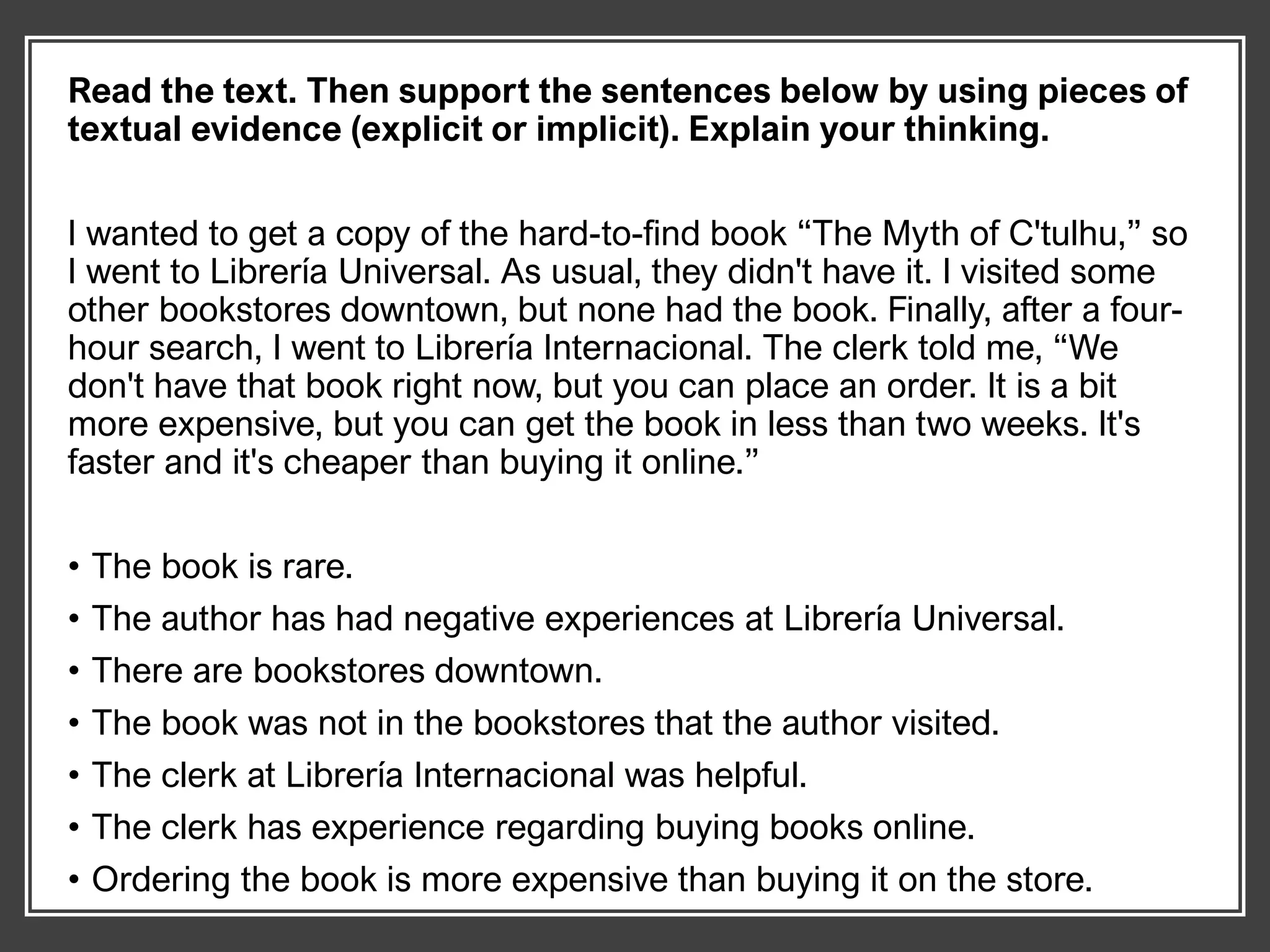 Implicit and explicit information | PDF