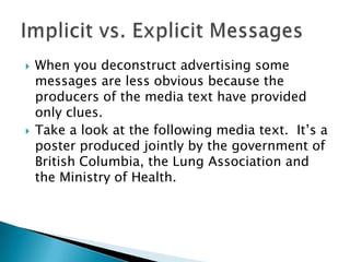 Implicit and explicit messages | PPTX