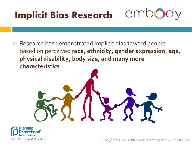 You Don't Know What You Think You Know: Implicit Bias in Health Care