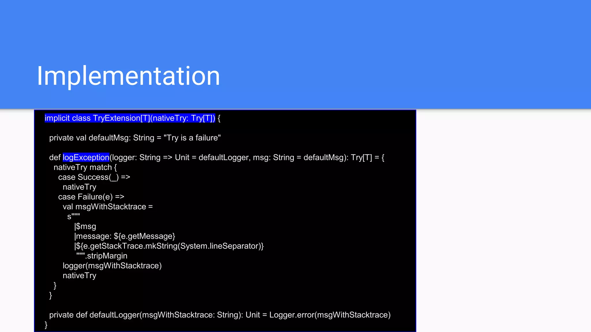 Implicit classes - share the knowledge | PPT