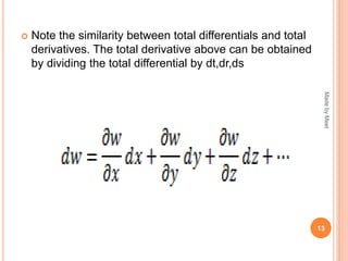 Implicit function and Total derivative | PPTX