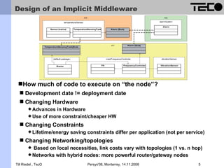 Implicit Middleware | PPT