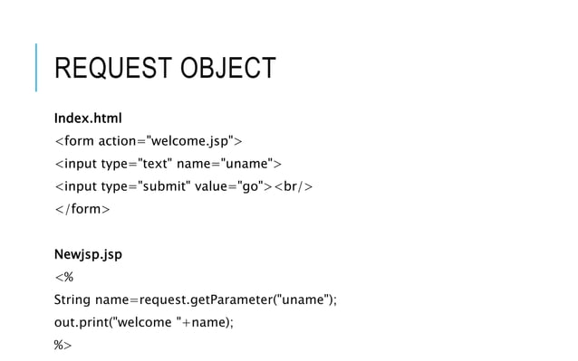 Implicit objects advance Java | PPT