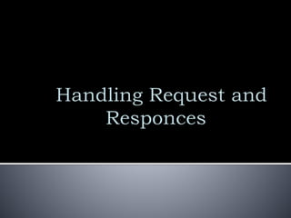 Implicit Objects &Handling.pptx