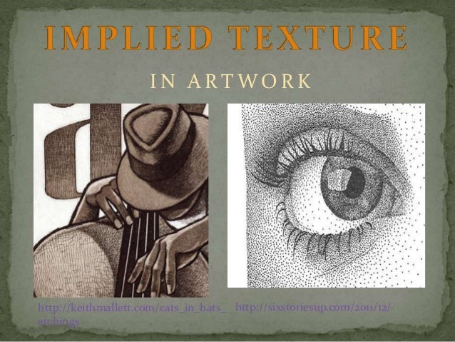 Implied texture powerpoint