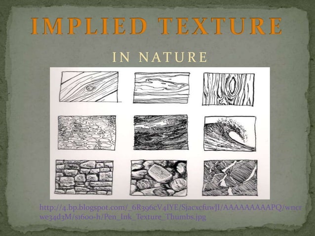 Implied texture powerpoint | PPT