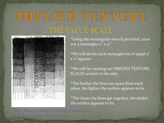 Implied texture powerpoint | PPT