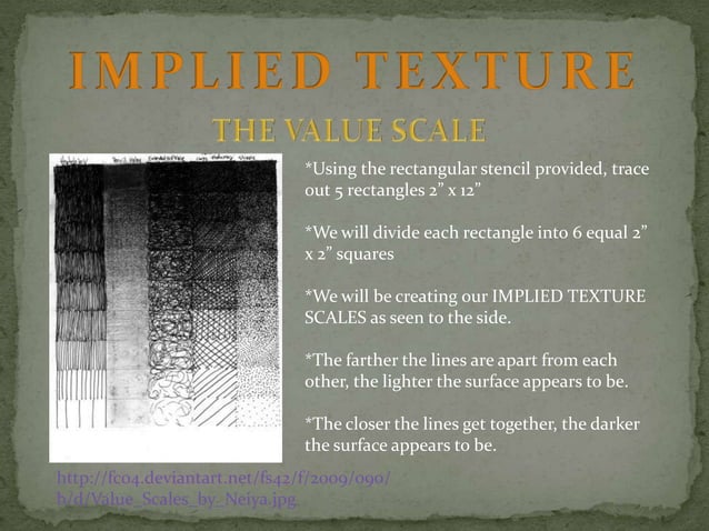 Implied texture powerpoint | PPT
