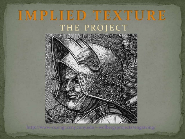 Implied texture powerpoint | PPT