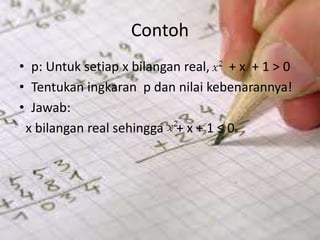 Implikasi,biimplikasi & berkuantor | PPT | Free Download