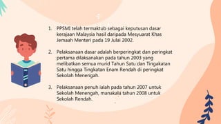 Implikasi pelaksanaan dasar-dasar pendidikan di Malaysia terhadap ...